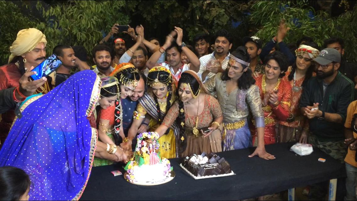 100 Episodes celebration For Siddharth Kumar Tewary's RadhaKrishn - JustShowBiz