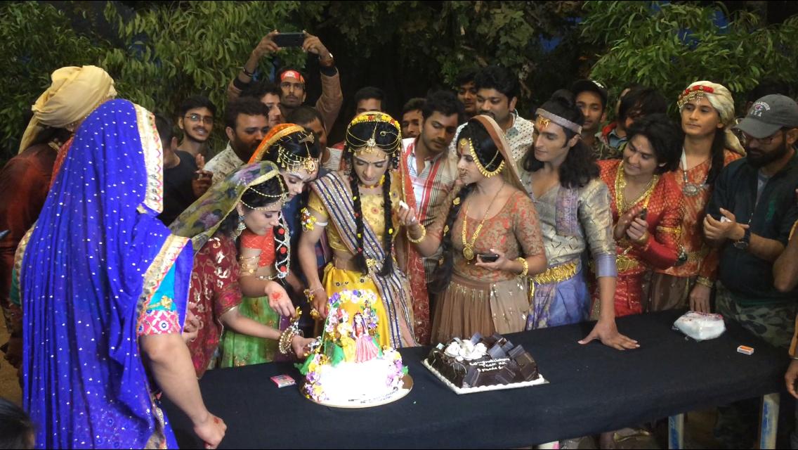 100 Episodes celebration For Siddharth Kumar Tewary's RadhaKrishn - JustShowBiz