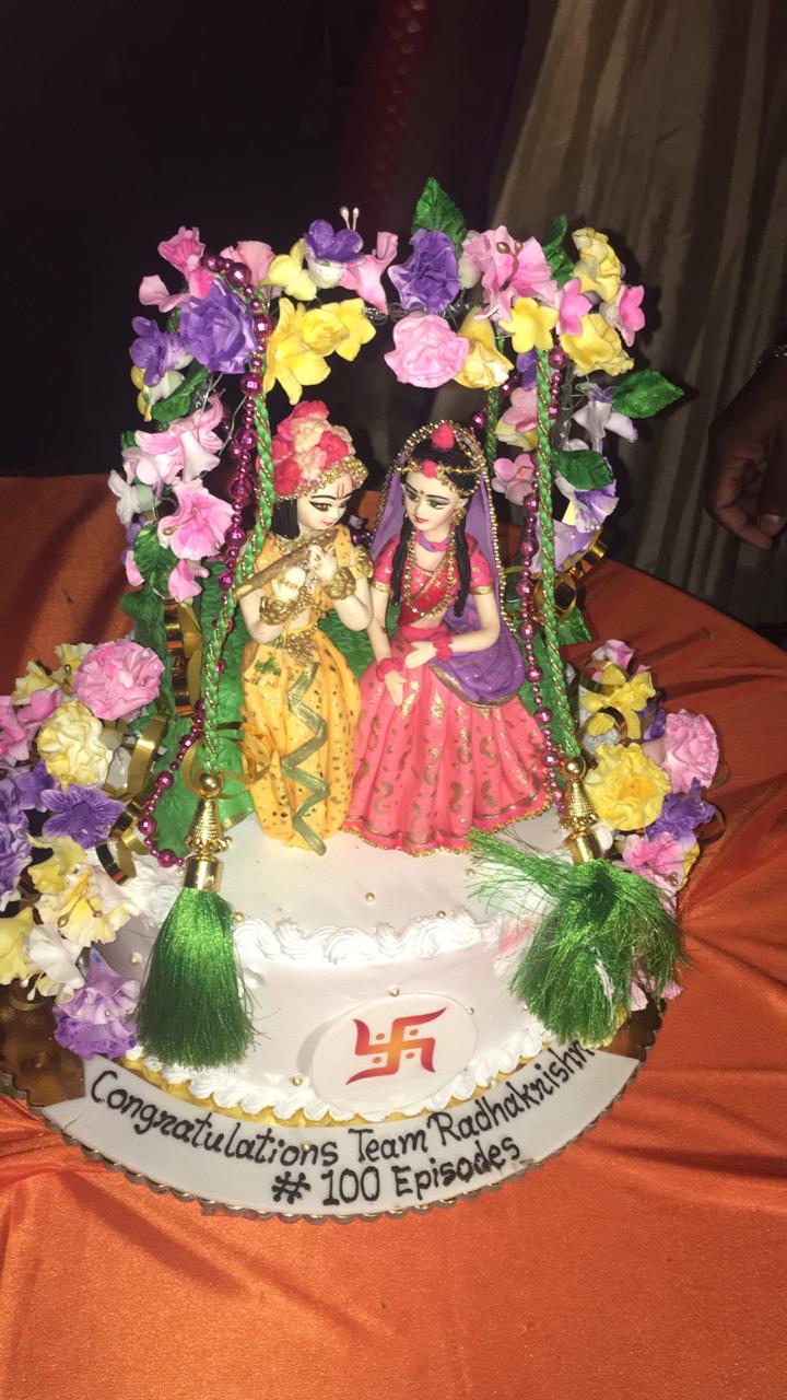 100 Episodes celebration For Siddharth Kumar Tewary's RadhaKrishn - JustShowBiz