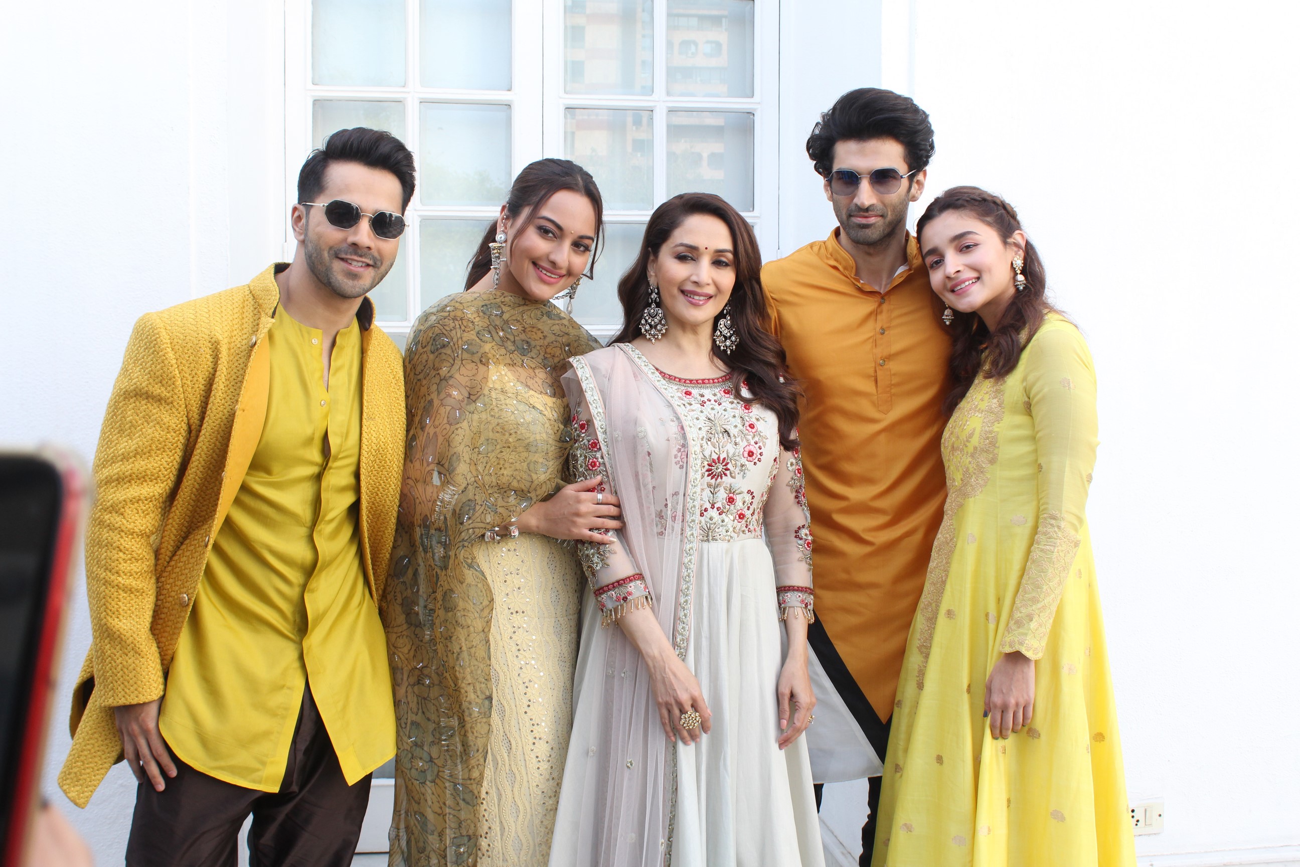 Kalank Star Cast Witnessed promoting their movie in National Capital ...