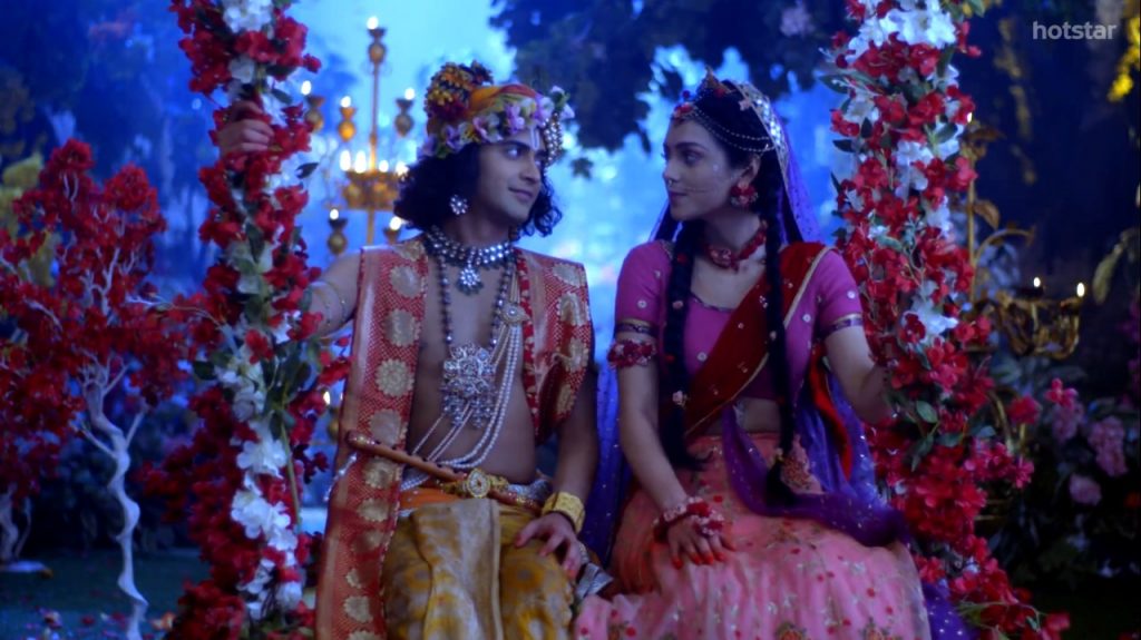 Krishn to propose to Radha on the moon in RadhaKrishn! - JustShowBiz