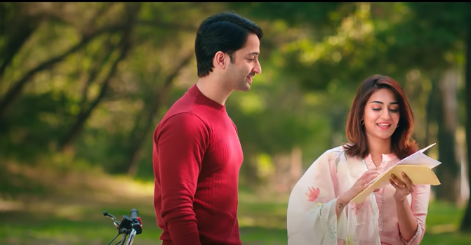 Fans enjoying Shaheer Sheikh and Erica Fernandes Wo Kashish - JustShowBiz